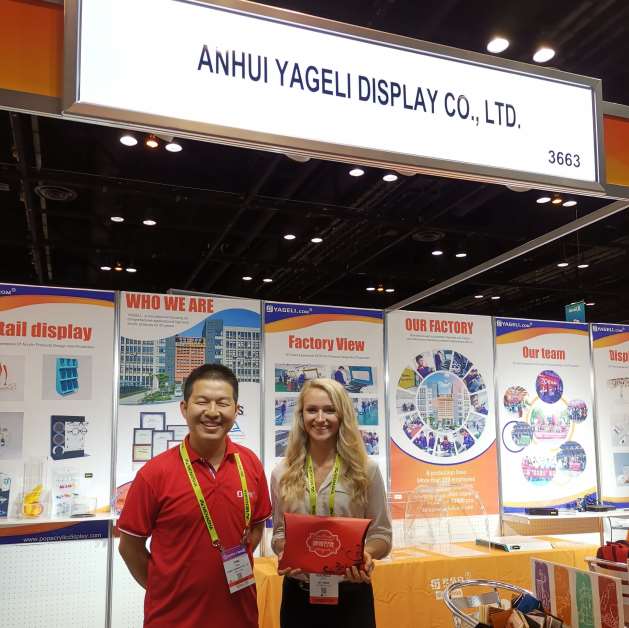 Showcasing Our Full Acrylic Display Range At International Trade Fair