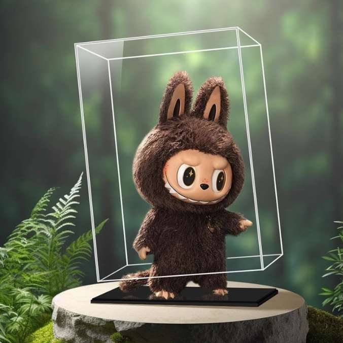 Acrylic Display Box Perfectly Sized For Labubu Collectibles