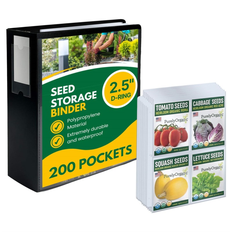 Heavy Duty Seed Packet Sleeves: The Ultimate 240-Pocket Organizer For 2026