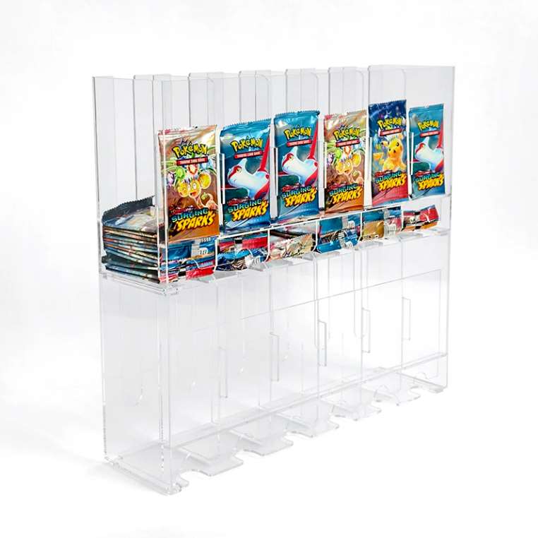 New Acrylic Booster Pack Dispenser Box Line Launches With Full ...
